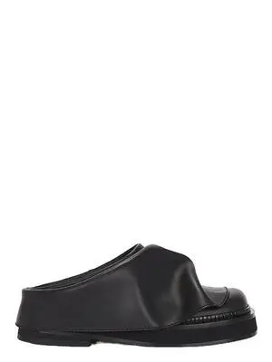 Attico Mini Robin Sabot Flat - Black