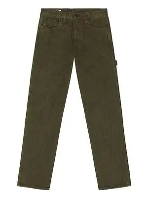 VOWELS Painter Pant - Dark Olive