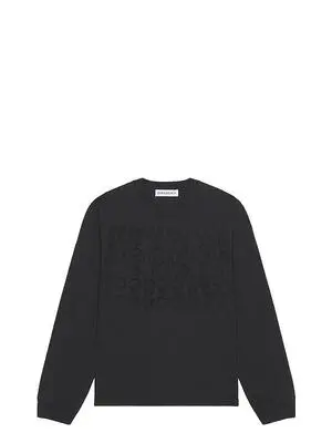 Our Legacy Tour Long Sleeve Sweatshirt - Cut Fairisle Ink
