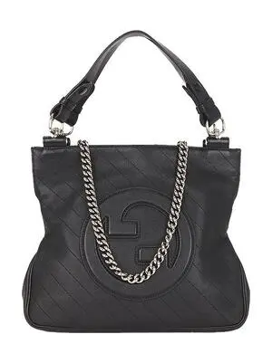 FWRD RENEW Gucci Sakai Be Green Blondie Tote Bag - Black