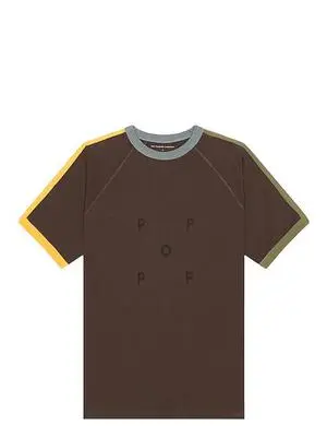 POP TRADING COMPANY Keenan T-shirt In Brown - Delicioso