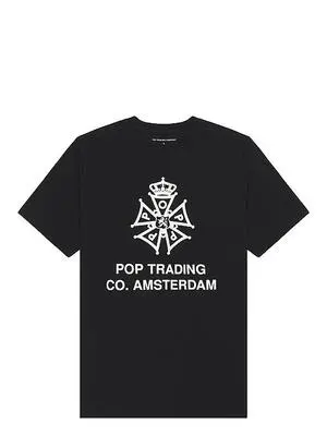 POP TRADING COMPANY Four Days Tee - Black