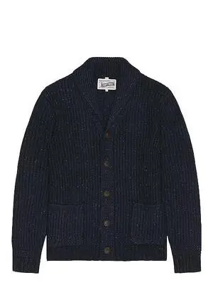SCHOTT Donegal Cardigan - Navy