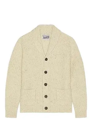 SCHOTT Donegal Cardigan - Off White
