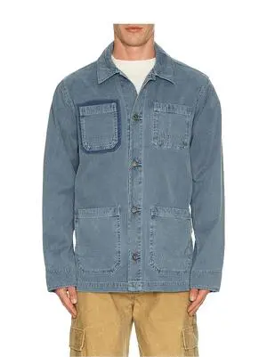 Alpha Industries Ctn Chore Coat - Airborne Blue