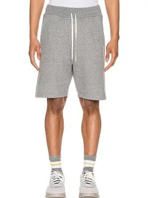John Elliott Crimson Heavyweight Terry Shorts - Dark Grey