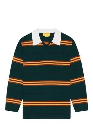 Guest In Residence Striped Rugby Top - Holly Combo