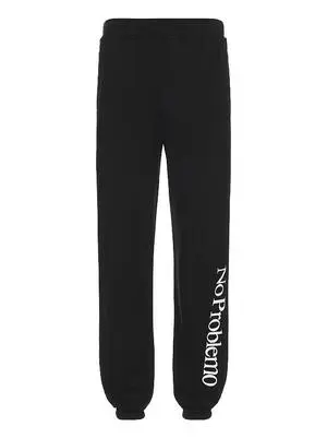 NO PROBLEMO Sweatpant - Black