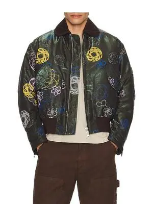 Kenzo X Futura Bomber - Dark Khaki