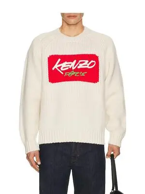 Kenzo Rws Reversible X Futura Jumper - Off White