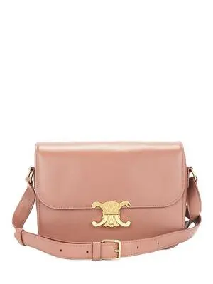 FWRD RENEW Celine Classique Triomphe Shoulder Bag - Pink