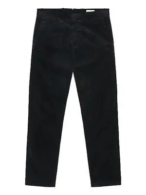 Nn07 Theo Corduroy Trousers - Navy Blue