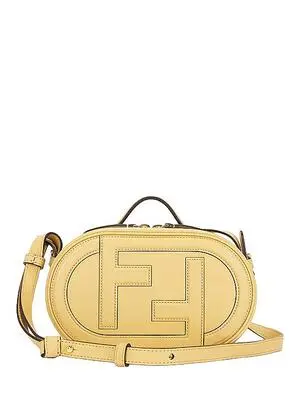 FWRD RENEW Fendi Mini O Lock Camera Bag - Mustard