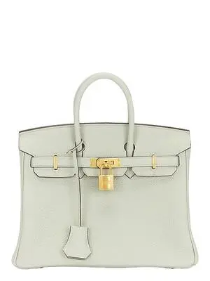 FWRD RENEW Hermes Birkin 25 Handbag - Gris Neve