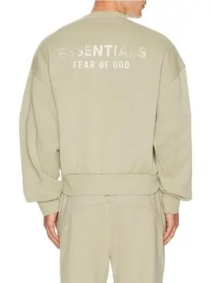 Fear Of God Classic Fir Fleece Crew Neck Sweater - Abbey Stone