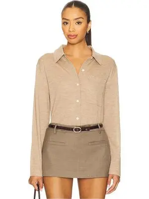 Guest In Residence Showtime Shirt - Taupe