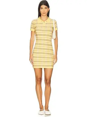 Guest In Residence Plaid Polo Dress - Butter Combo