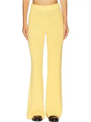 Guest In Residence Boucle Flare Pant - Butter