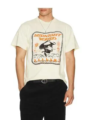 MIDNIGHT RODEO Western Tee - Cream