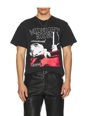 MIDNIGHT RODEO Billiards Tee - Black