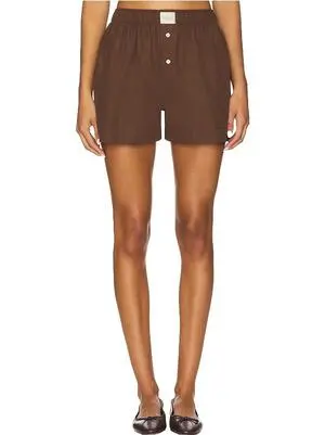 Comme Si La Boxer Classica Short - Brown