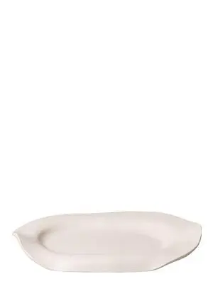SIN Manta Oval Platter - Alabaster