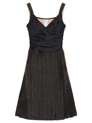 FWRD RENEW Celine Silk Dress - Black