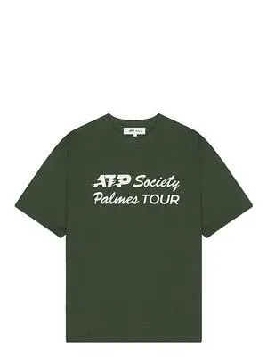 PALMES X Atp T-shirt - Dark Green