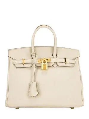 FWRD RENEW Hermes Togo Birkin 25 Handbag