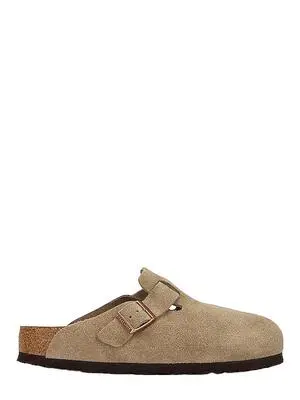 BIRKENSTOCK BIRKENSTOCK Boston Soft Footbed Clogs Taupe