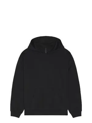 SKIMS Fleece Relaxed Hoodie - Washed Onyx