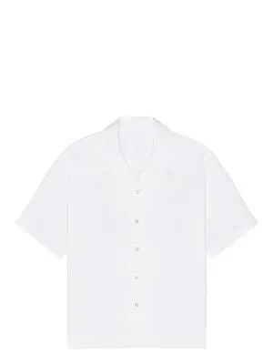 Helmut Lang Boxy Short Sleeve Shirt - White