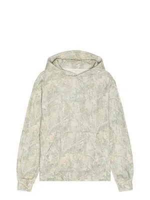 MUSEUM OF PEACE & QUIET Wordmark Camo Distressed Hoodie - Camouflage