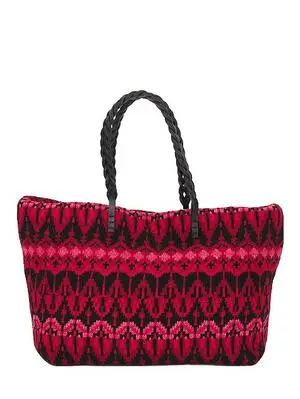 FWRD RENEW Fendi Wool Tote - Red