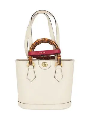 FWRD RENEW Gucci Diana Tote - White