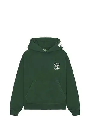 OYSTER Tennis Club Pullover Hoodie - Green