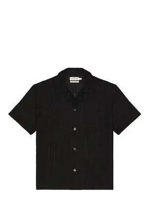 FRAME Crochet Shirt - Black