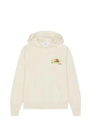 PALMES Porch Hooded Sweatshirt - Oatmeal