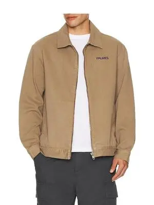 PALMES Forever Zip Jacket - Fossil