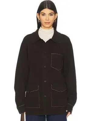 Guest In Residence Industry Jacket - Burnt Cocoa & Almond