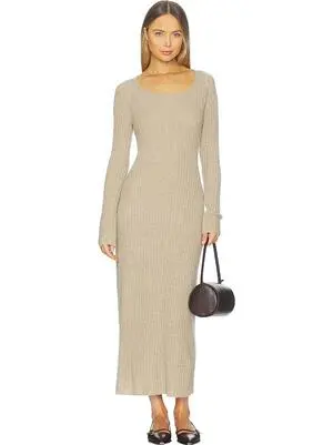 Guest In Residence Wide Rib Dress - Taupe
