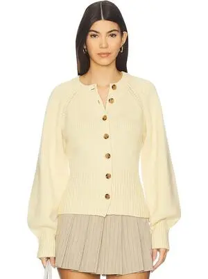 Guest In Residence Sculpted Cardigan - Butter