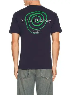MUSEUM OF PEACE & QUIET Spiritual Discovery T-shirt - Navy