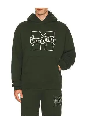 MUSEUM OF PEACE & QUIET Banner Hoodie - Forest