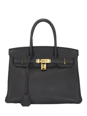 FWRD RENEW Hermes Togo Birkin 30 Retourne Handbag