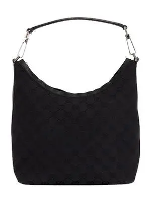FWRD RENEW Gucci Clasp Hobo Bag - Black