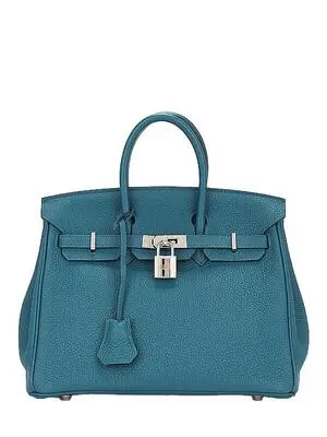 FWRD RENEW Hermes Clemence Birkin 25 Handbag