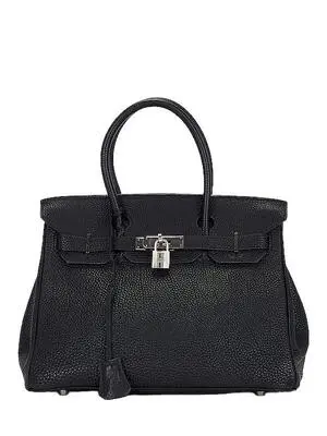 FWRD RENEW Hermes Togo Birkin 30 Handbag - Black
