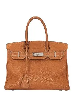 FWRD RENEW Hermes Togo Birkin 30 Handbag - Gold
