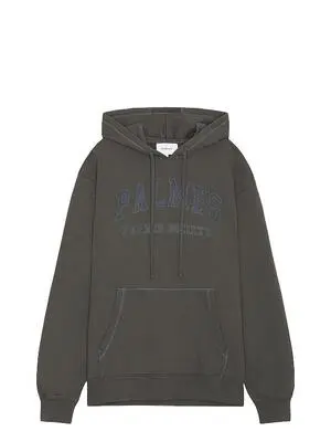 PALMES Mats Hooded Sweatshirt - Charcoal